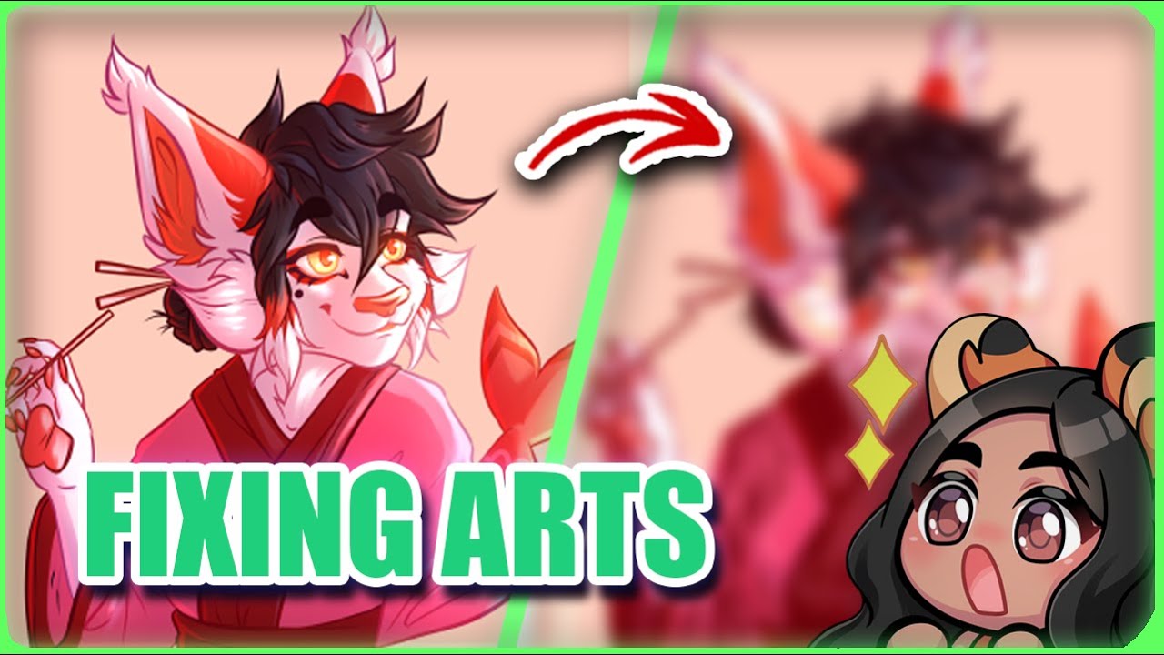Fixing Your Art Feedback Paintover Youtube