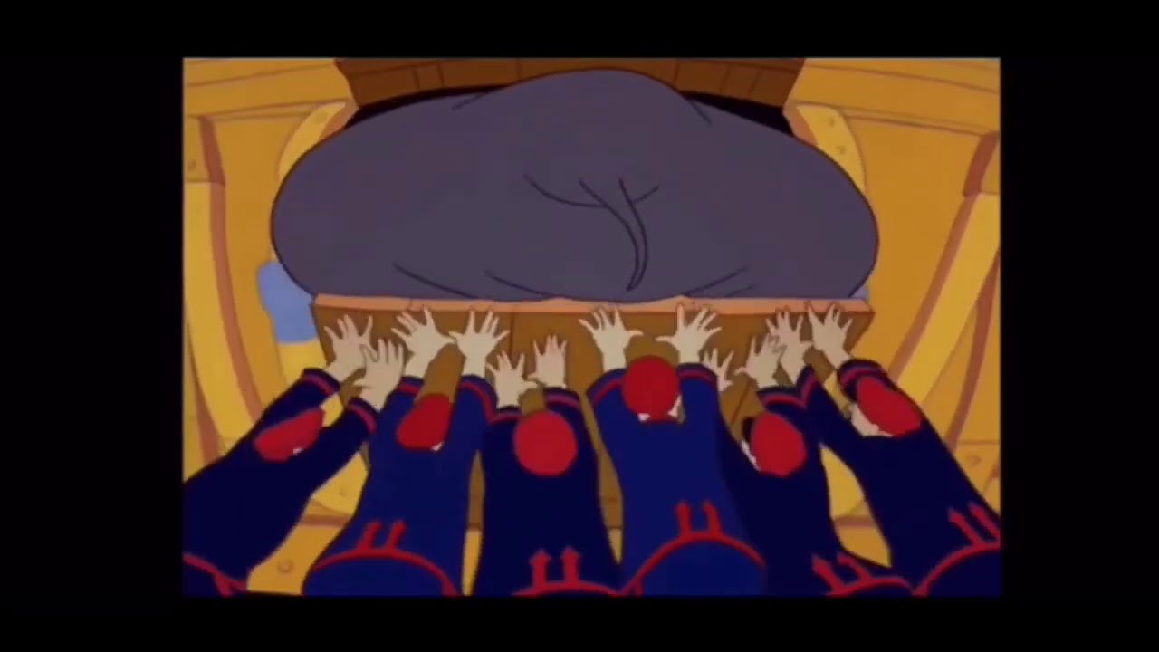 How The Stuck Clip From Dumbo 1941 Should Sound And Look Like Youtube