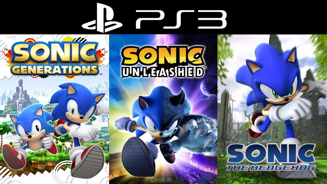 All Sonic Games On Ps3 Youtube