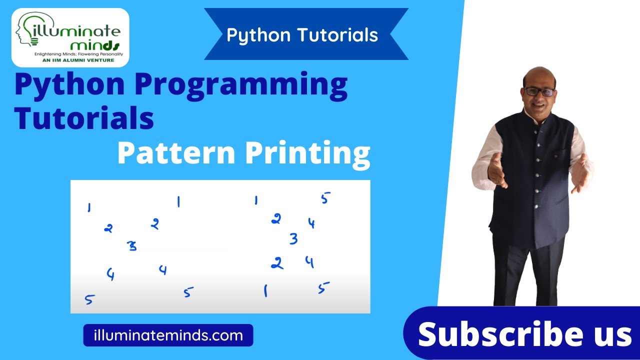 Pattern Printing Python Programming Cross Tcs Nqt Youtube