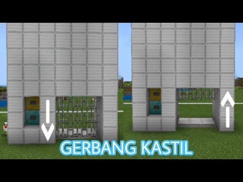Gerbang Kastil Minecraft Youtube