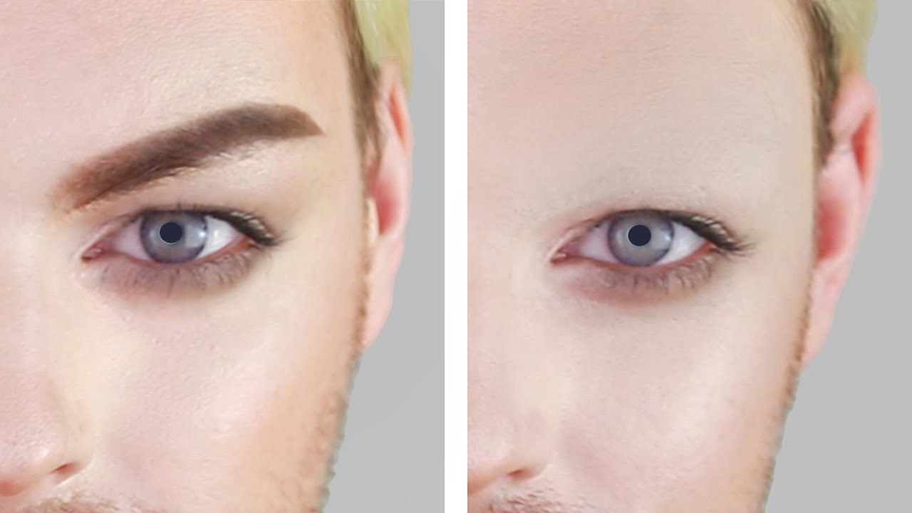 How To Hide Your Eyebrows With Makeup Saubhaya Makeup