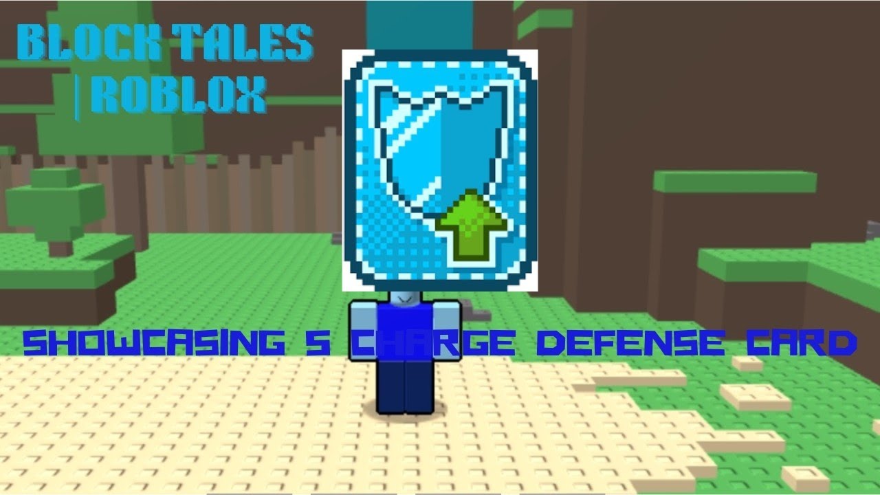 Block Tales 5 Charge Defense Cards Youtube