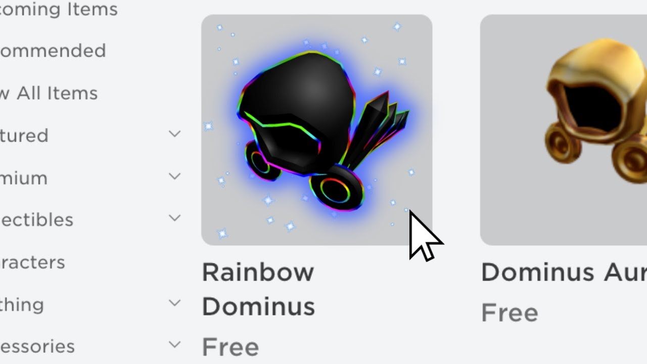 Omg Get The New Free Rainbow Dominus 亞 Youtube