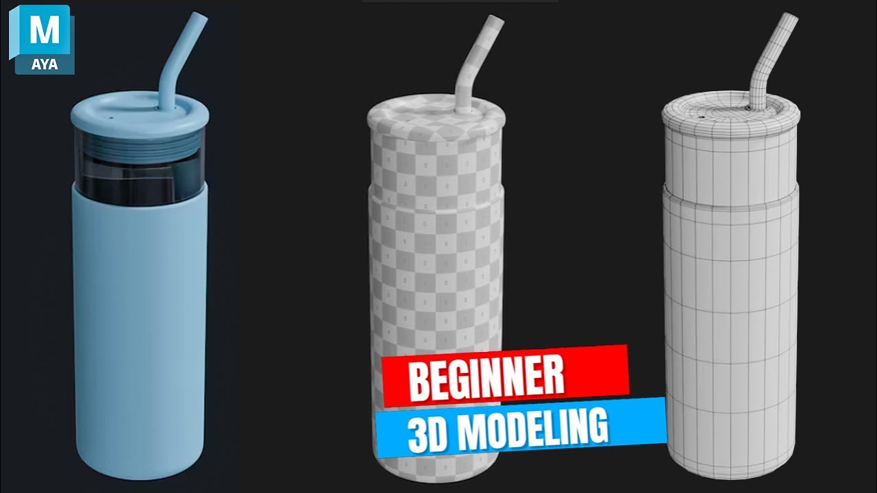 Mastering 3d Product Modeling In Maya Water Bottle Tutorial Autodesk