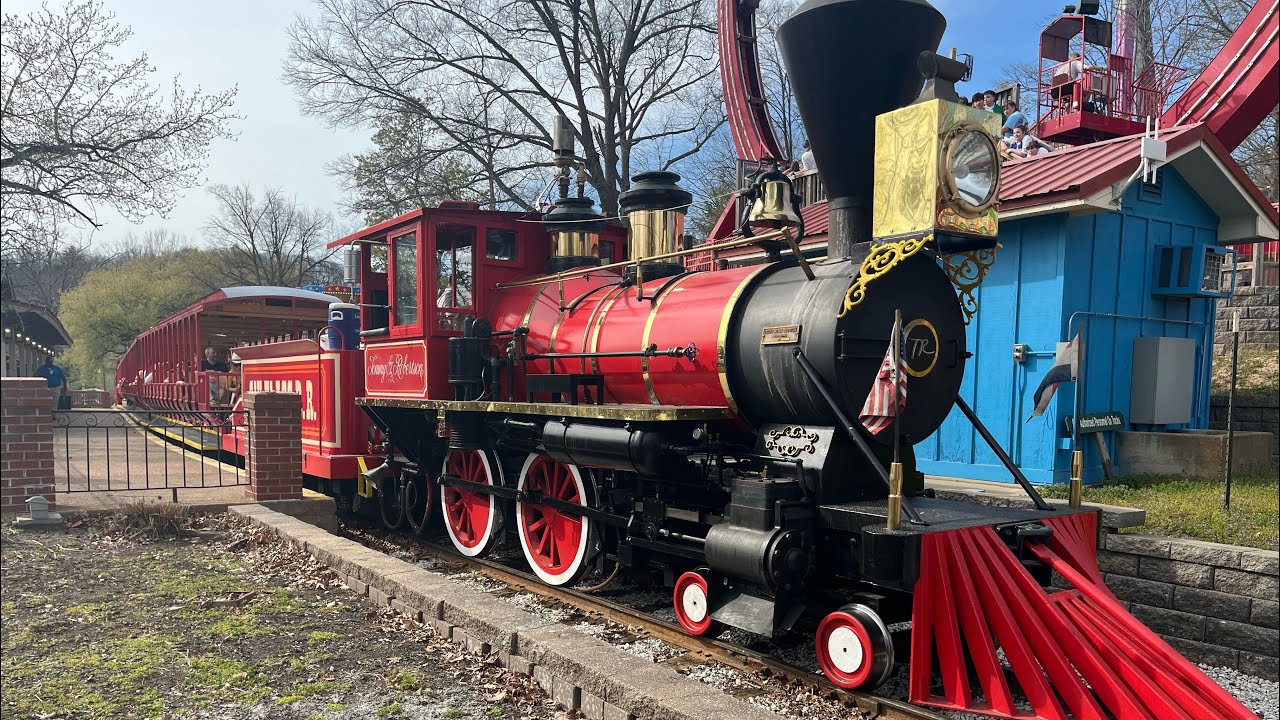 Opening Day Six Flags St Louis Tommy G Railroad Mar 29 2024 Youtube