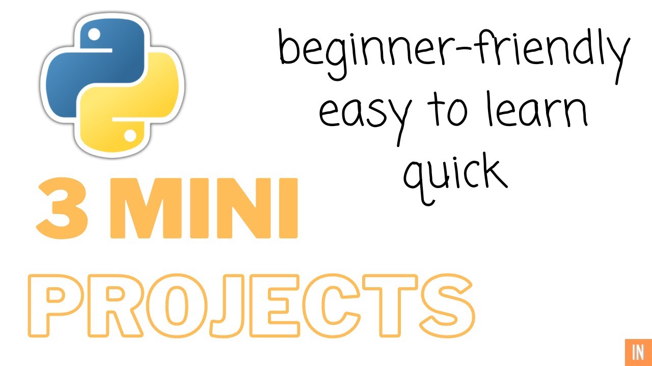 3 Mini Python Projects Youtube