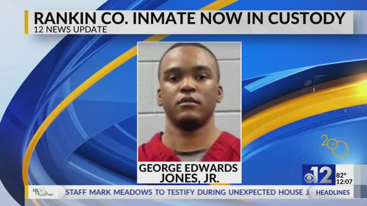 Rankin County Inmate Another Person In Custody After Inmate Walks Away