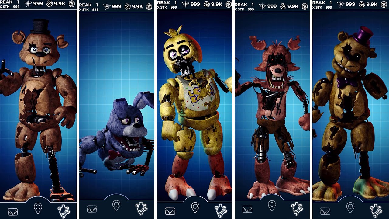 Fnaf Workshop Animations