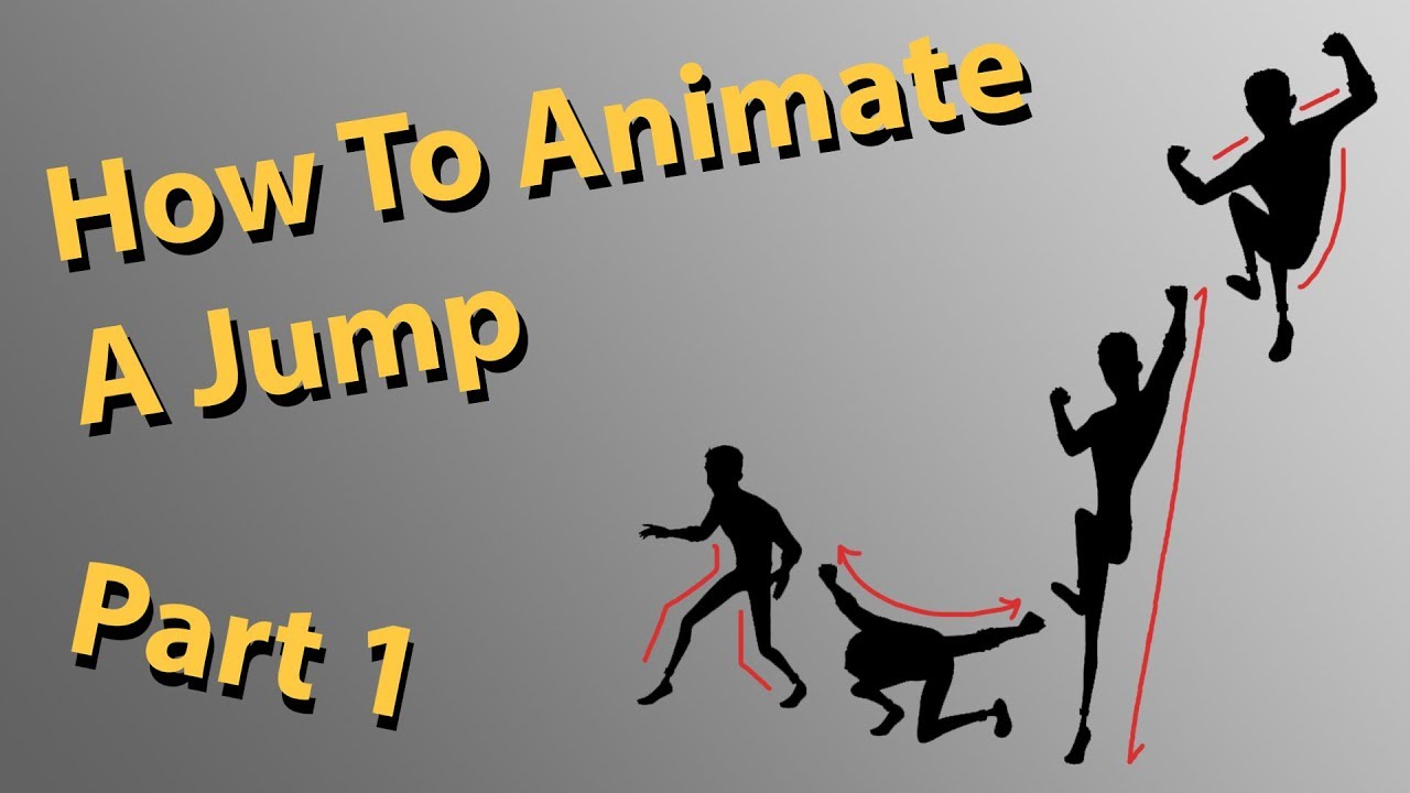 How To Animate A Jump Part 1 Youtube