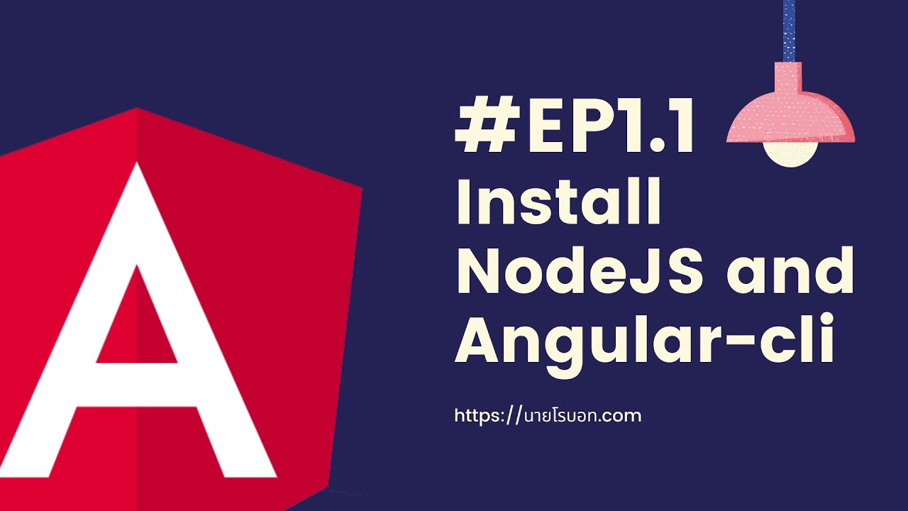 Ep1 1 Install Nodejs And Angular Cli Youtube