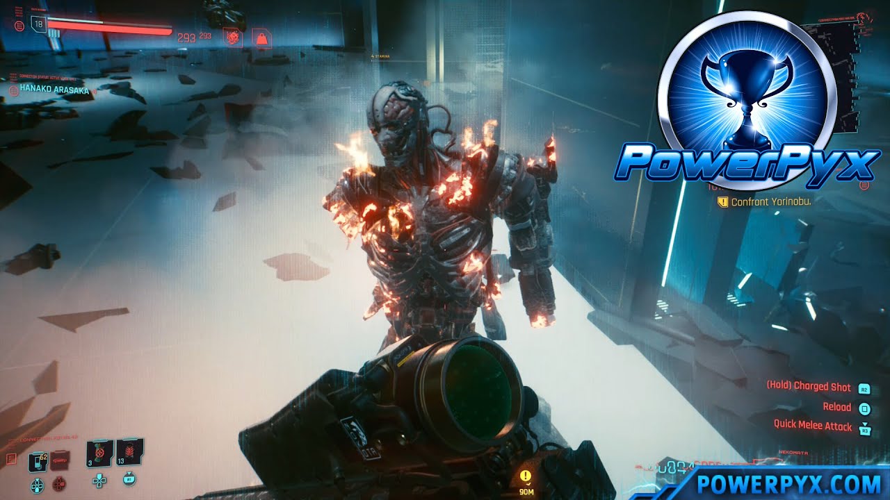 Cyberpunk 2077 Adam Smasher Boss Fight Youtube