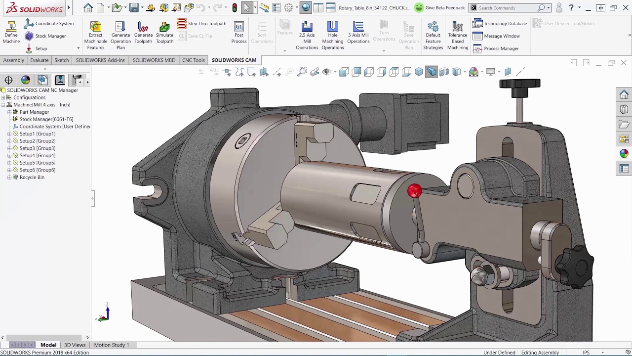 Capítulo 6 Solidworks Cam Youtube
