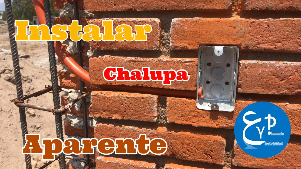 Cómo Instalar Chalupas Y Cajas Registró En Acabado Aparente Youtube