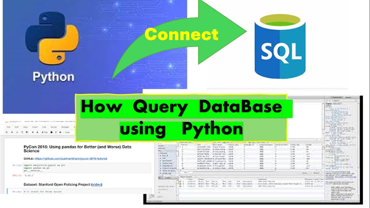 Sql Python Query Data Directly In Python From Database Step By