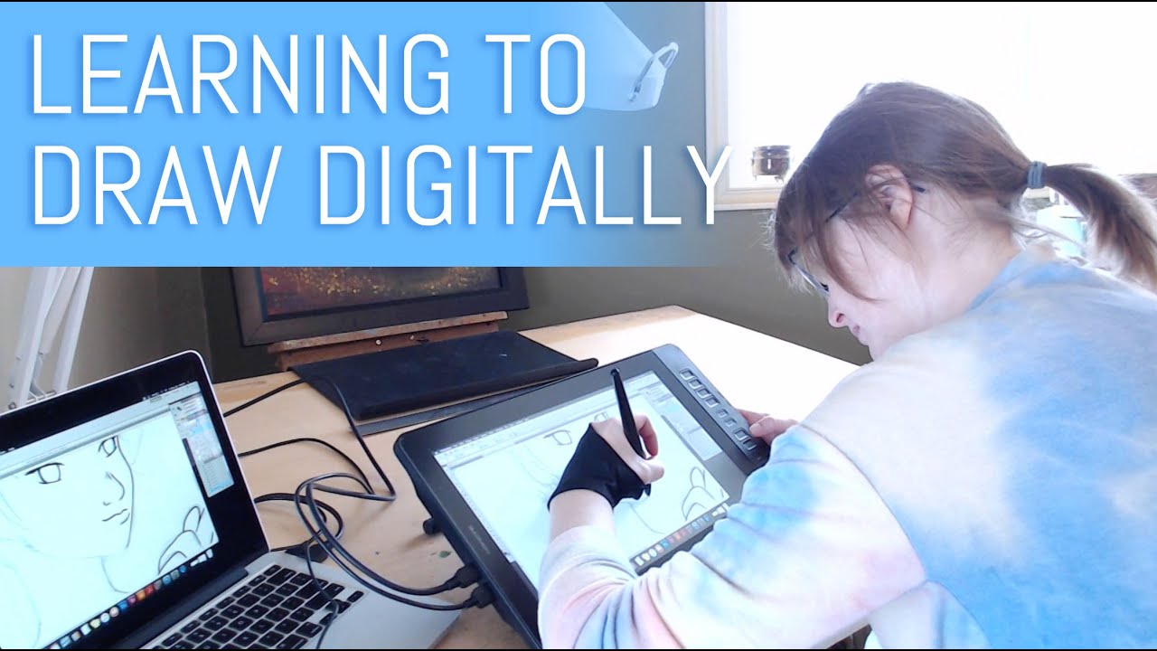 Learning To Draw Digitally Youtube