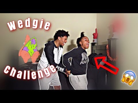 Wedgie Challenge With Sister Youtube