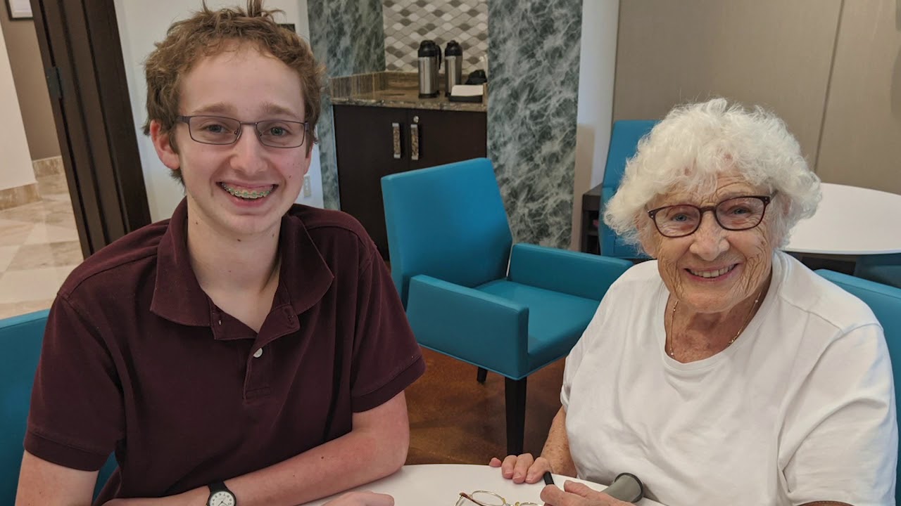 Students Help Seniors Become Tech Savvy Youtube