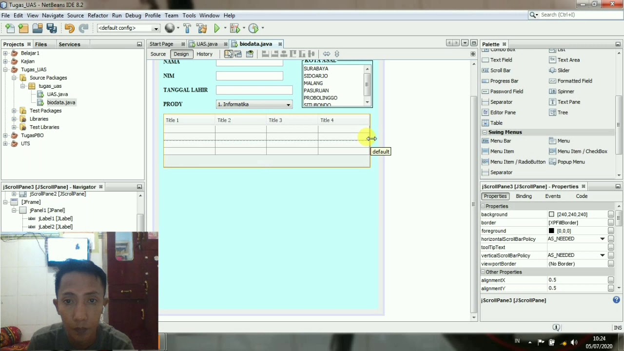 Tutorial Pemograman Java Destop Youtube