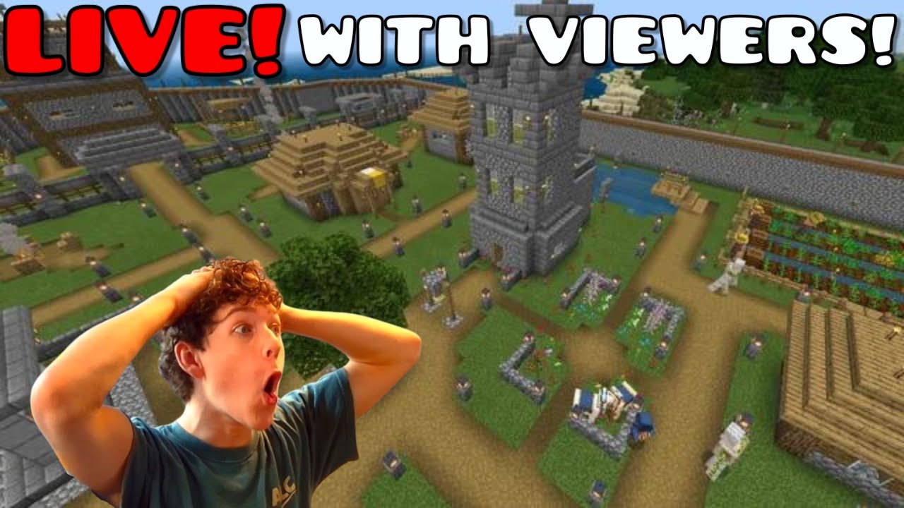 Minecraft With Viewers Youtube