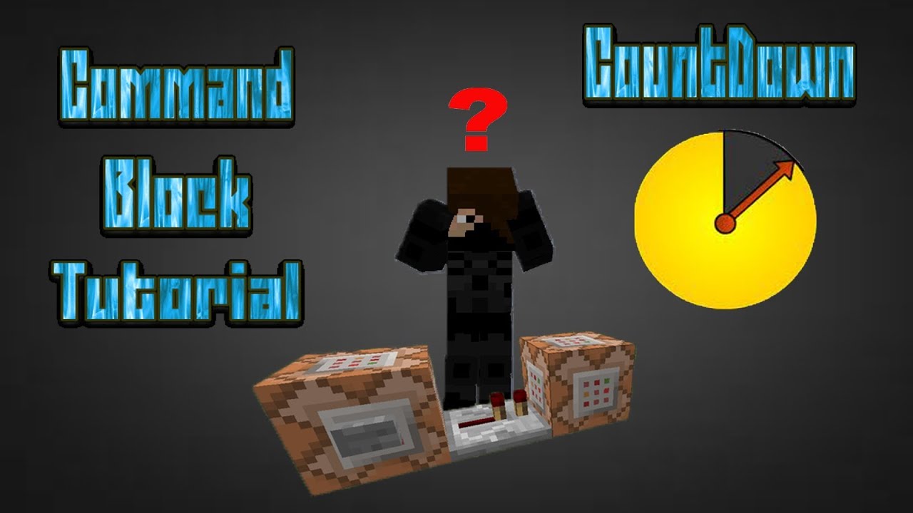 Minecraft Tutorial Countdown Timer Youtube