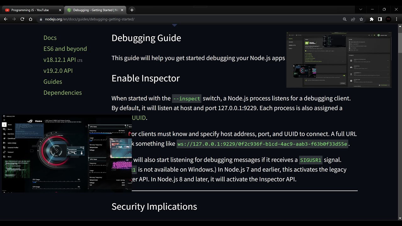 Debugging Your Node Js App Youtube