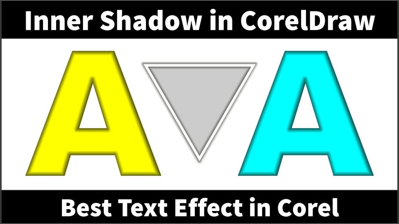Inner Shadow Effect In Coreldraw Youtube