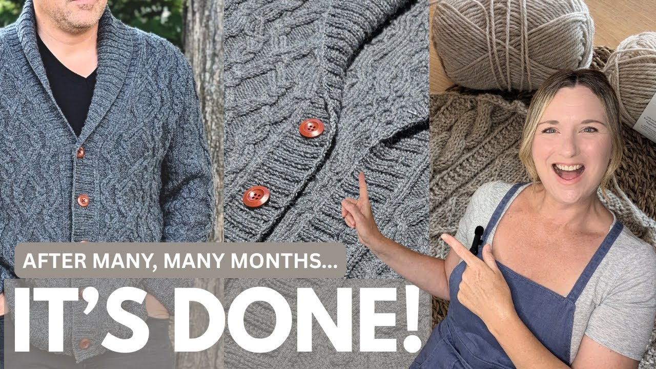 Months In The Making The Radmere Sweater Is Finally Finished Plus 4