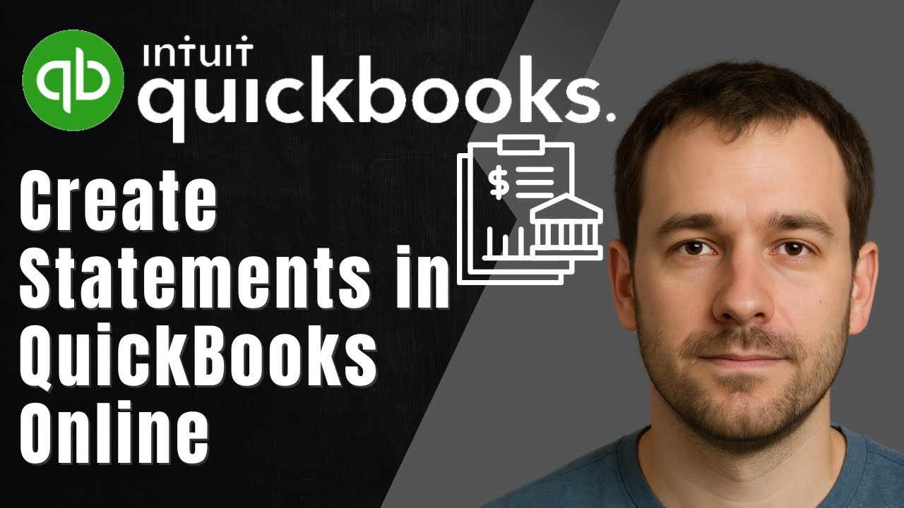 How To Create Statements In Quickbooks Online 2025 Tutorial Youtube