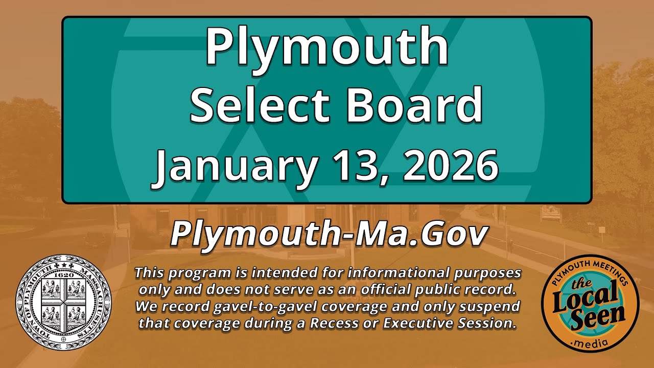 Plymouth Select Board 1 13 26 Youtube