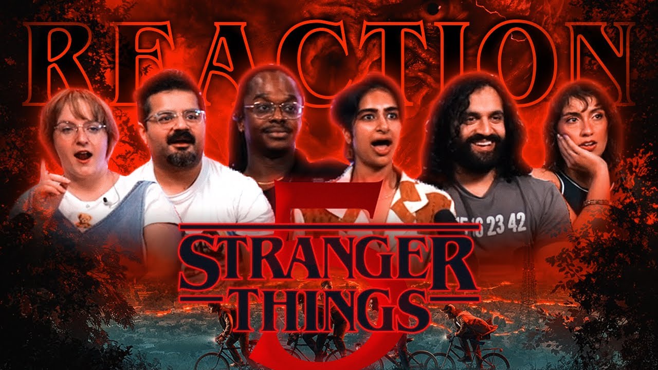 Stranger Things 5 Official Teaser Group Reaction Youtube