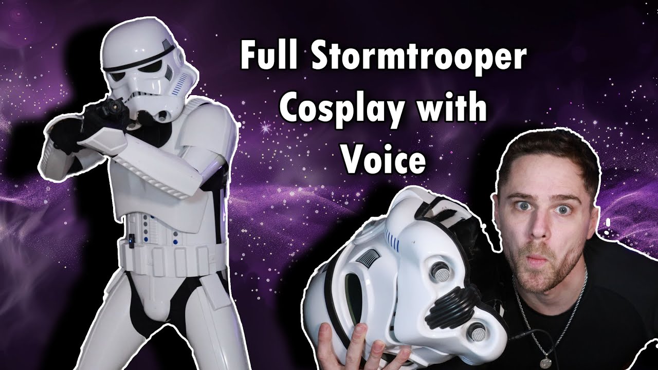 Full Stormtrooper Cosplay With Realistic Voice Youtube