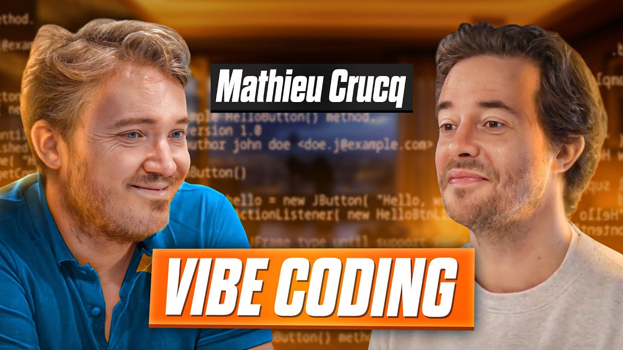 рџћё Vibe Coding Coder Sans Coder Le Futur Selon Mathieu Youtube