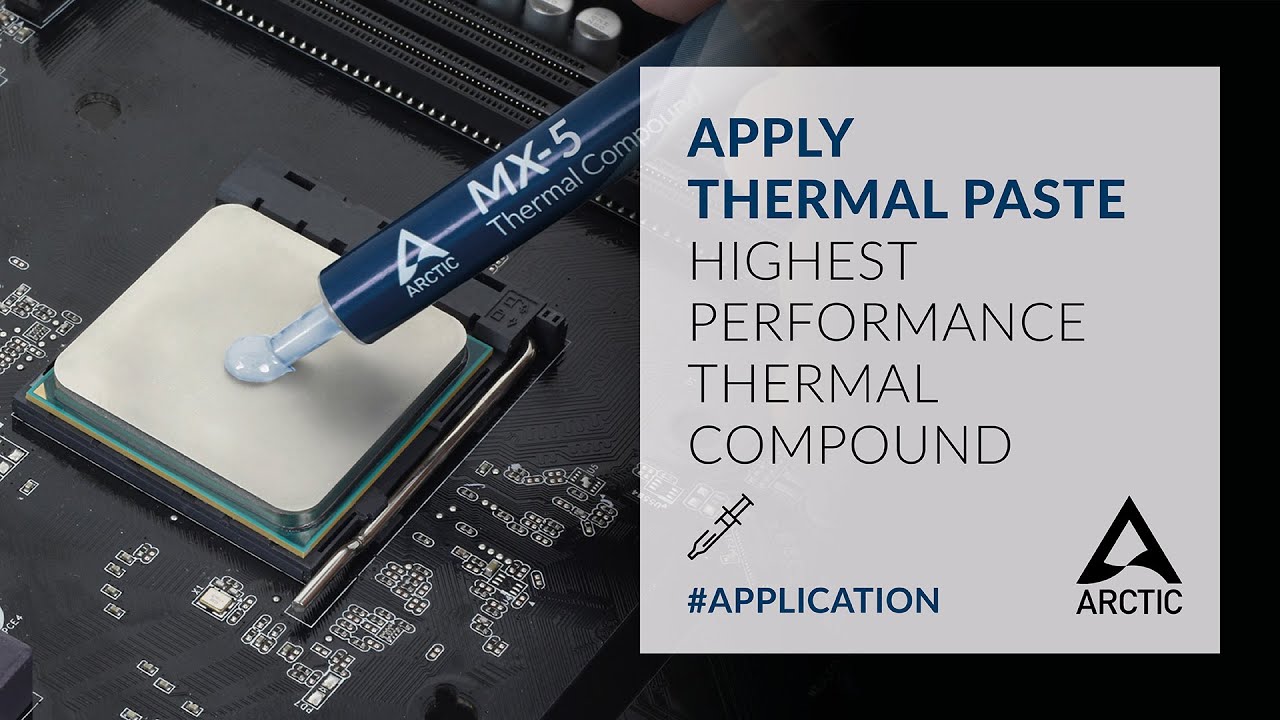 Mx Thermal Paste How To Apply Thermal Paste Youtube