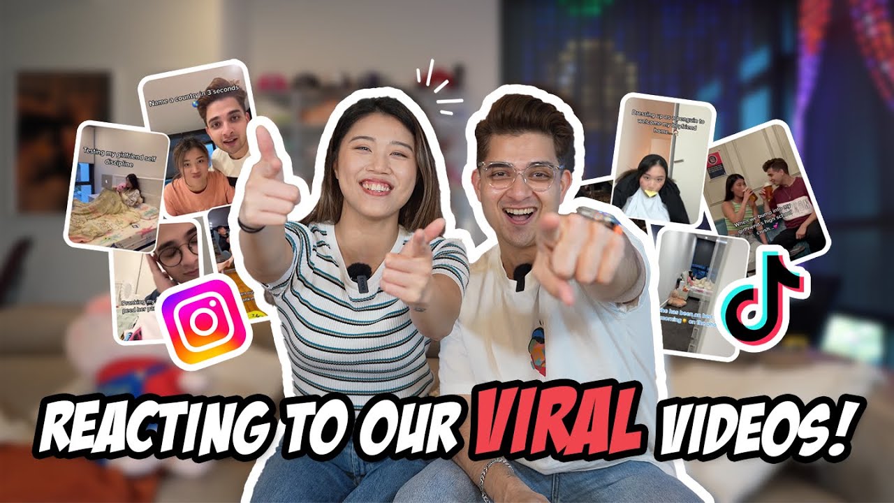 Reacting To Our Viral Video Funny Reaction Youtube