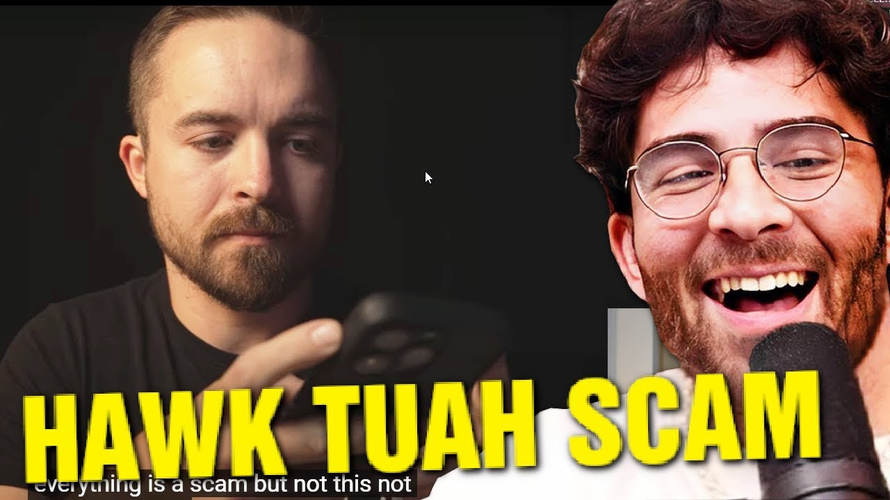 Hasanabi Reacts To Exposing The Hawk Tuah Scam Youtube