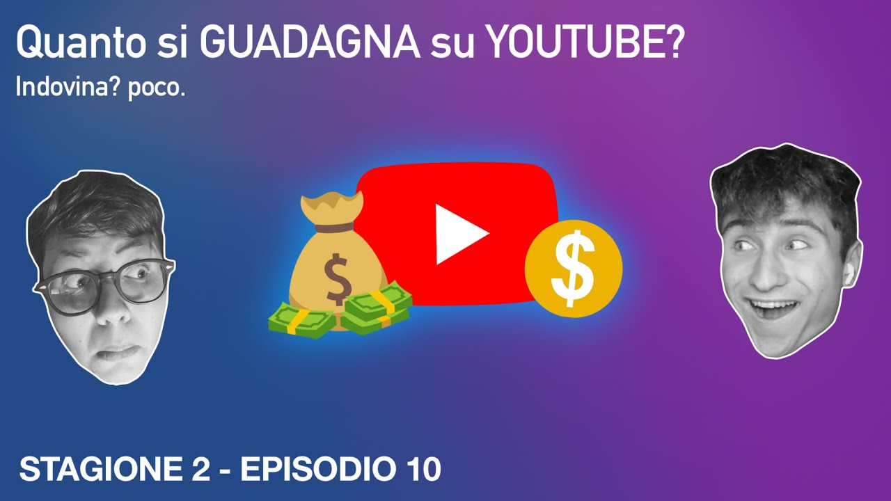 Quanto Si Guadagna Su Youtube Spoiler Poco Youtube