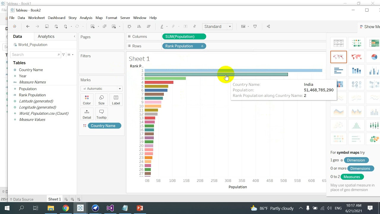 How To Create Animated Chart In Tableau Youtube