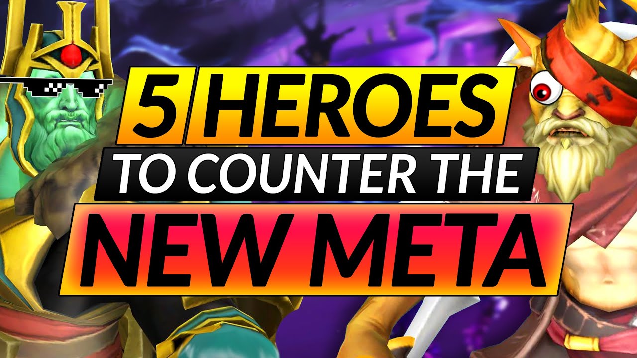 Top 5 Broken Heroes That Counter Everything In The New Meta Drafting