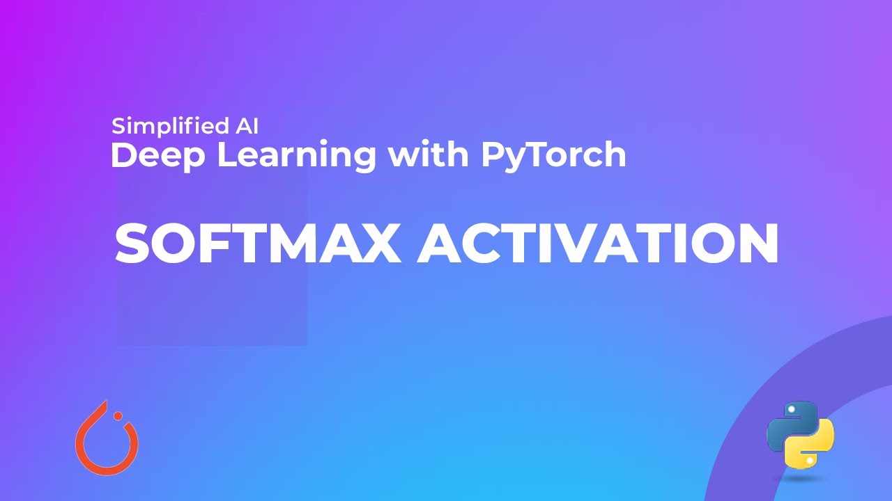 Softmax Activation In Pytorch For Beginners Deep Learning With
