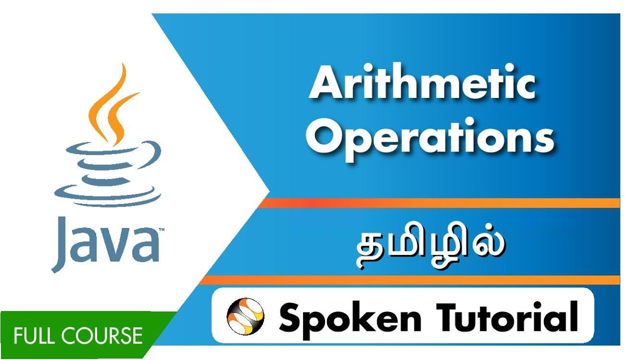 Arithmetic Operations Tamil Youtube