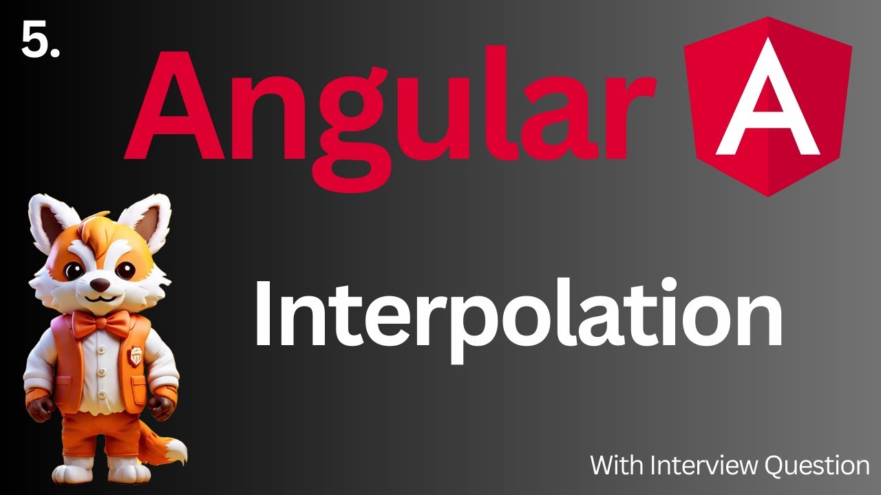 Interpolation In Angular Tutorial 5 Complete Angular 17 Course