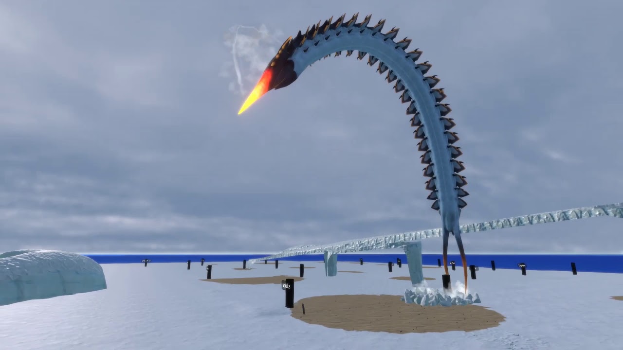 Ice Worm Attack Animations Subnautica Below Zero Youtube