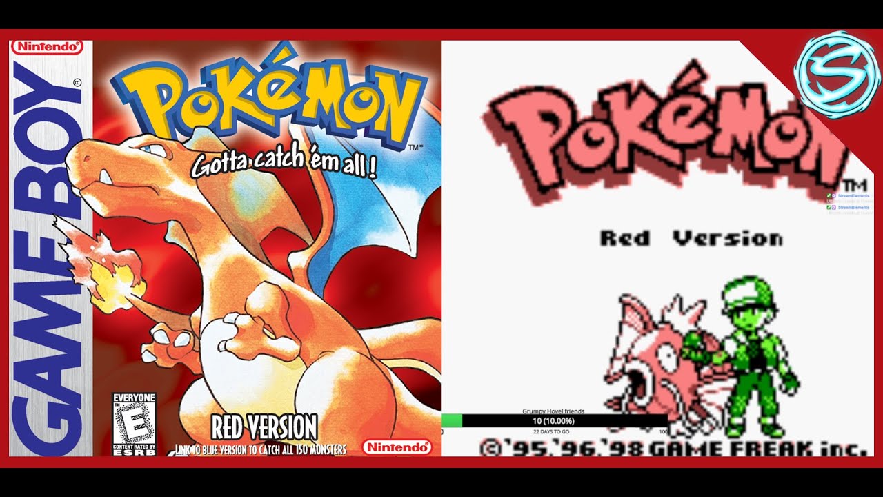 Pokémon Red Playthrough Full Stream Vod Youtube