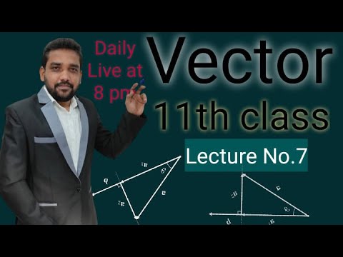 Class 11th Vector Lecture 7 Full Youtube