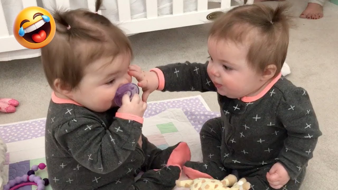 Cute And Funny Baby Laughing Hysterically Compilation Try Not To