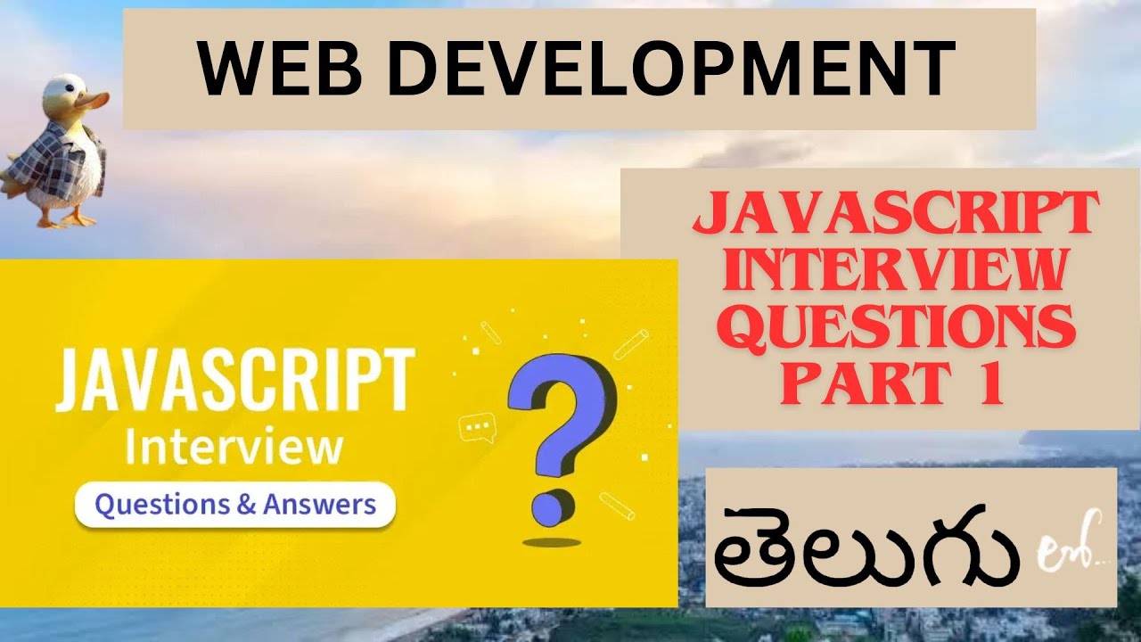 Web Development Javascript Interview Questions Answers In Detail