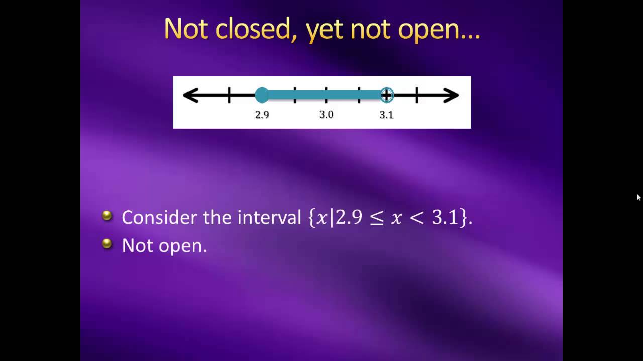 Introduction To Higher Mathematics Lecture 14 Topology Youtube