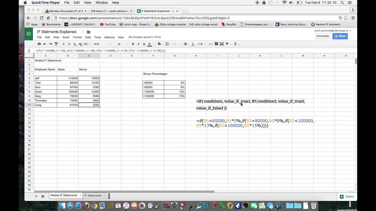 Nested If Statements Explained Youtube