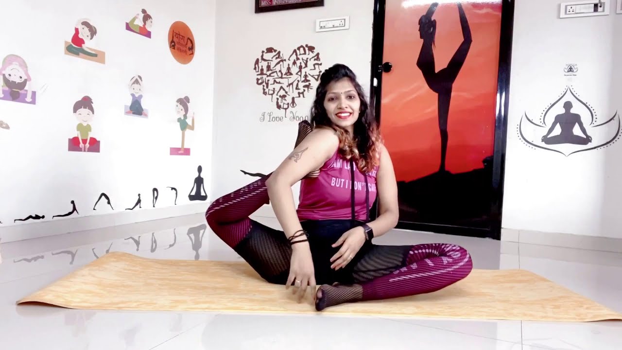 Hamstring Stretching Flow Yoga With Vaibhavlaxmi Youtube